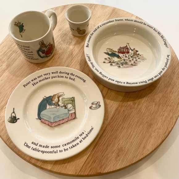 Wedgwood | Dining | Beatrix Potter Peter Rabbit Dinnerware Set | Poshmark